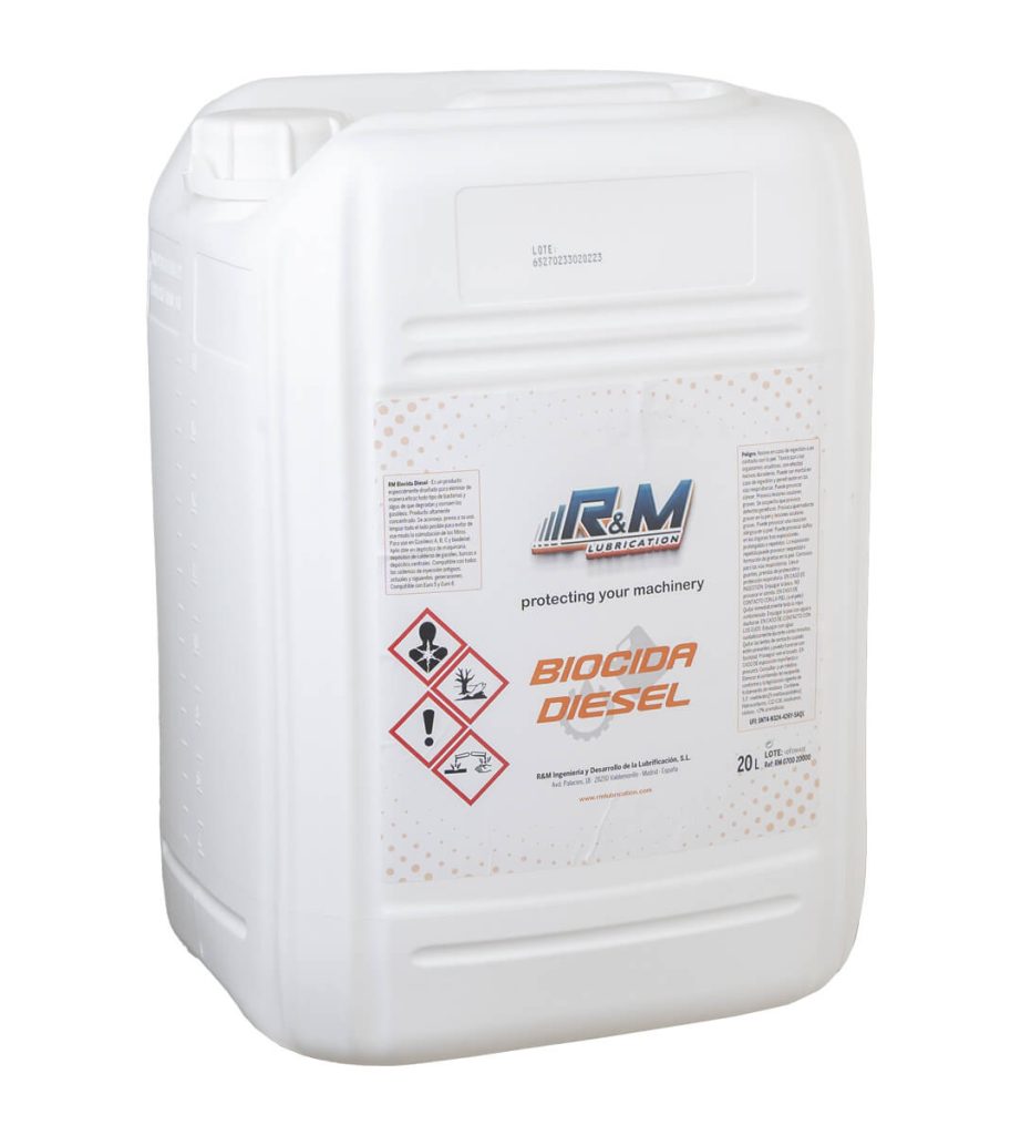 Biocida para Diesel - Elimina bacterias - R&M Lubrication